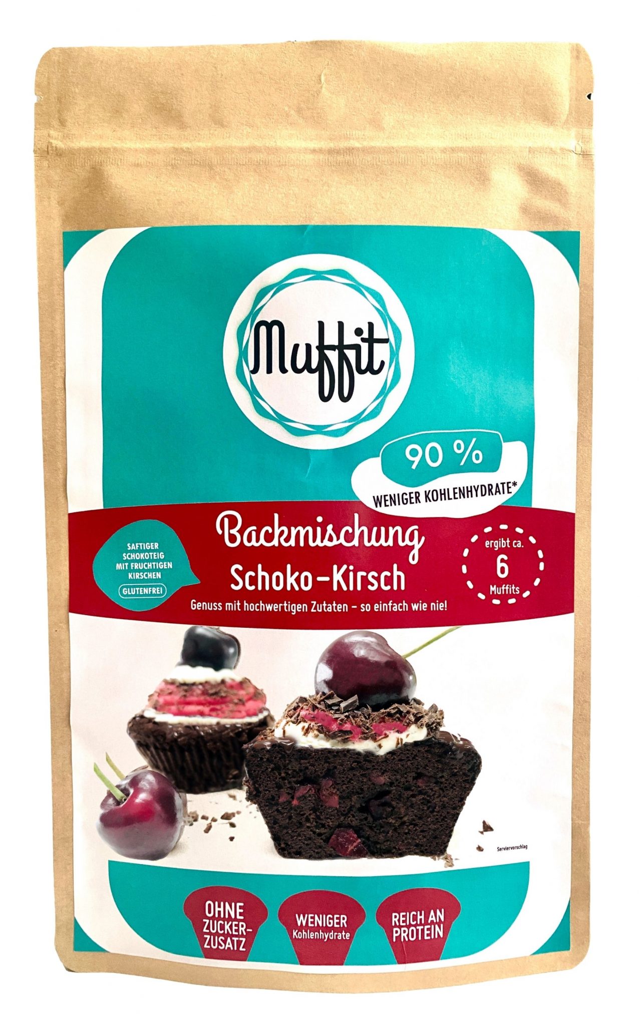 Muffit - Deine gesunde lowcarb Backmischung ohne Zuckerzusatz